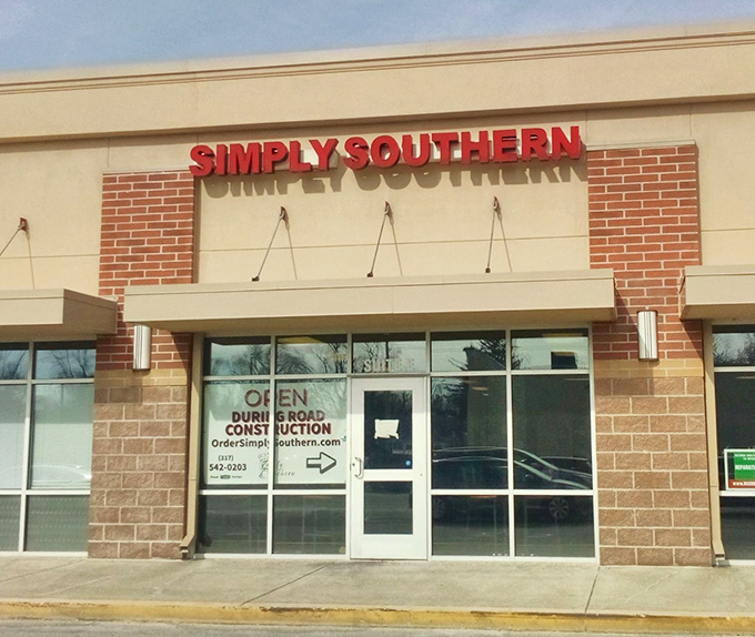 The facade might be humble, but what's inside is anything but. Like finding a Cadillac engine in a Chevrolet&mdash;pure Southern luxury hides behind these doors.