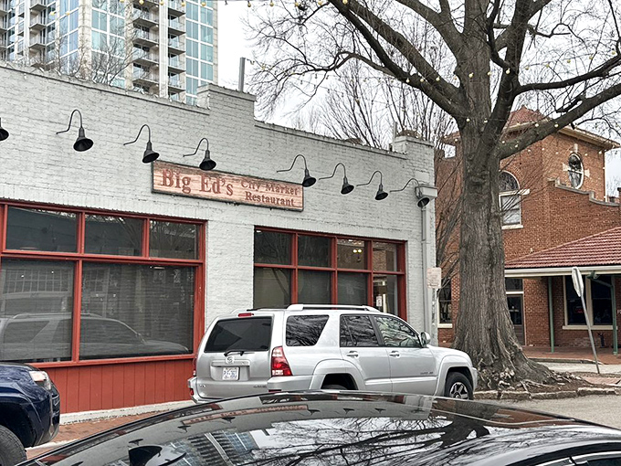 The restaurant's modest exterior belies the culinary treasures within&mdash;like finding Shakespeare writing in a garden shed or Beethoven composing in a barn.