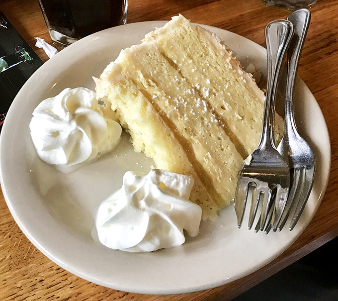 Not just a restaurant exterior &ndash; it's the gateway to a seafood experience that makes you question why you live so far from Maine