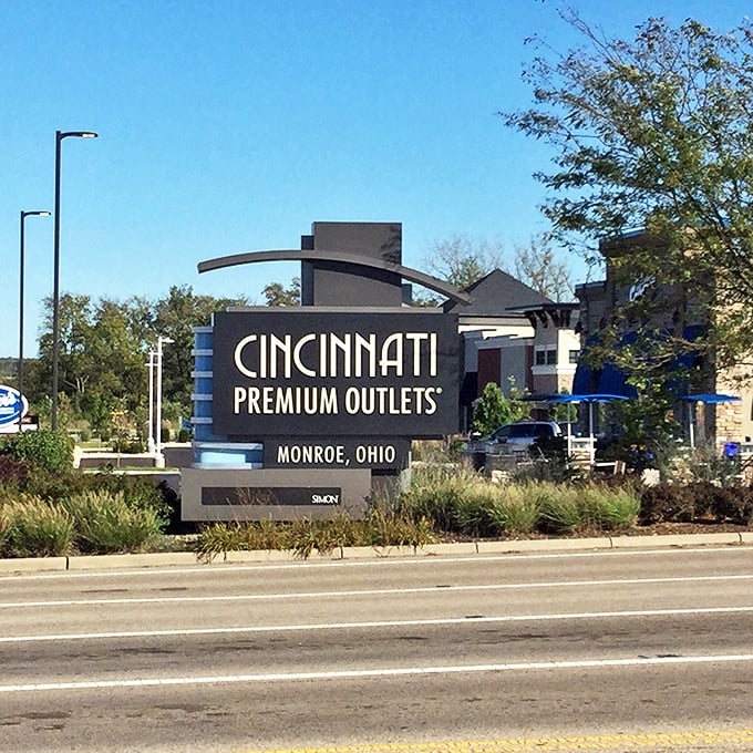 The gateway to retail therapy &ndash; this sign has launched thousands of shopping expeditions and countless "I only meant to buy one thing" explanations.