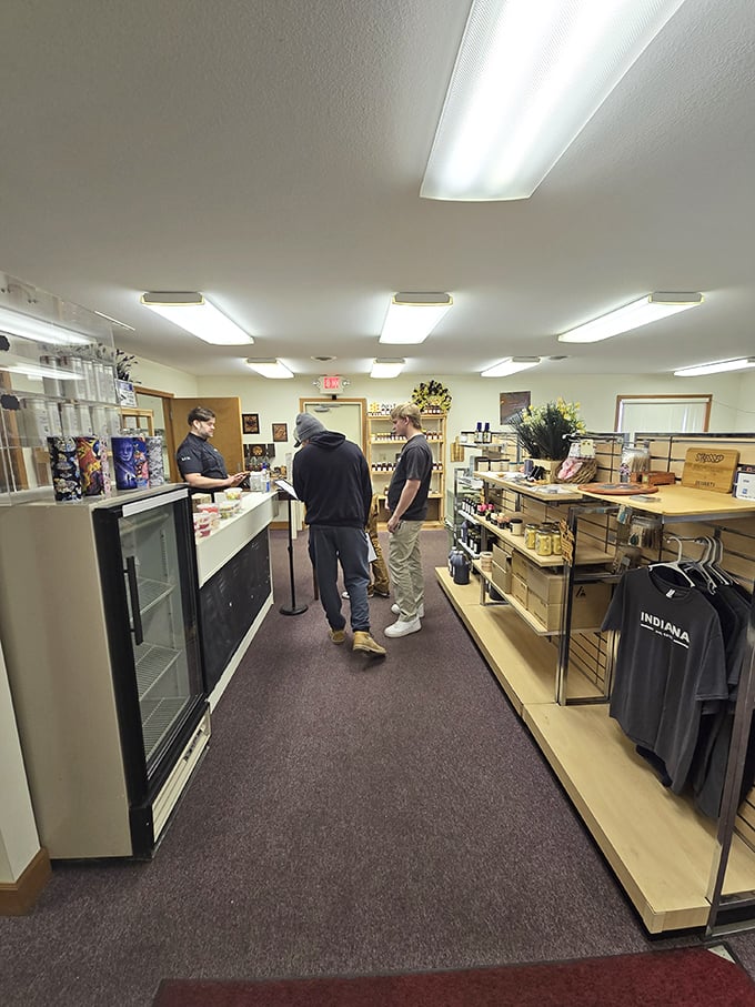 The real Indiana social network: people connecting over great food without a single hashtag or filter in sight.