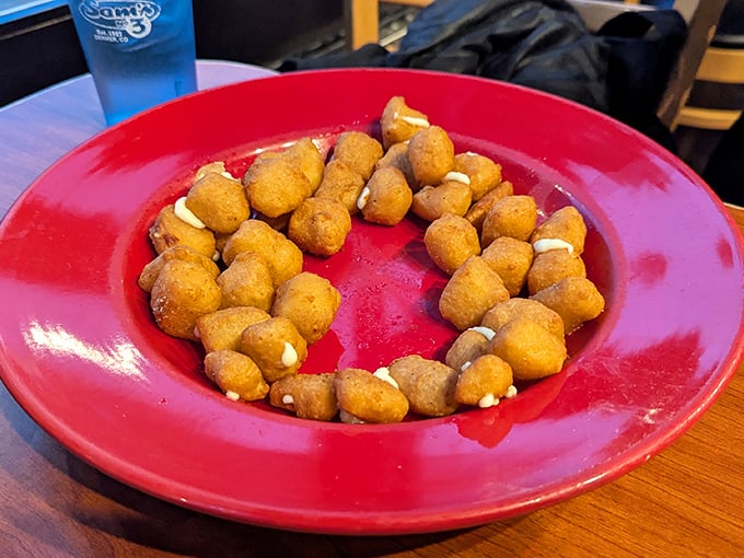 These aren't just tater tots&mdash;they're golden nuggets of potato perfection. Childhood nostalgia with grown-up execution.