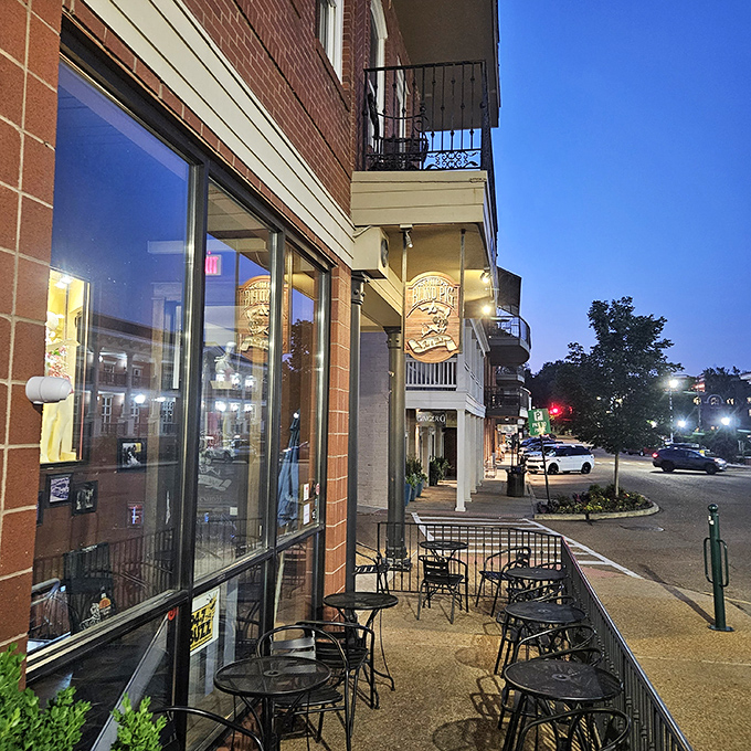 The Blind Pig's evening ambiance creates the perfect setting for that transitional moment when day becomes night and appetizers become dinner.