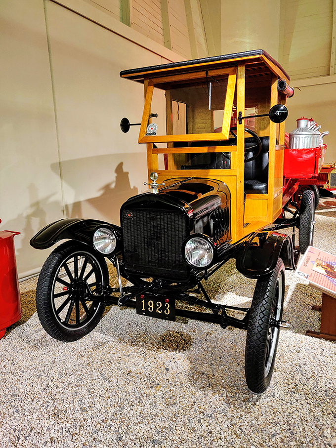 Henry's vision in yellow and black &ndash; this 1923 Model T truck reminds us that before America's highways connected us, these sturdy workhorses built the nation.