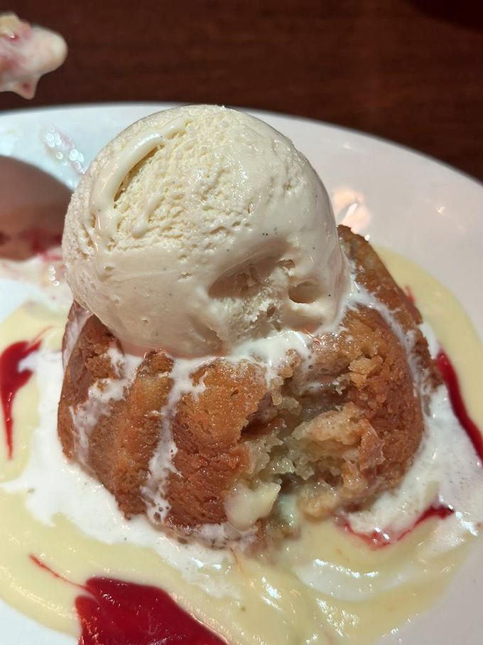 This warm white chocolate bread pudding isn't dessert&mdash;it's what happiness would look like if it took physical form.