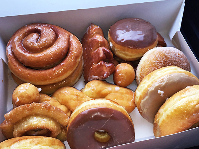 The sampler box&mdash;for those wise enough to know that life's too short to commit to just one type of donut excellence.