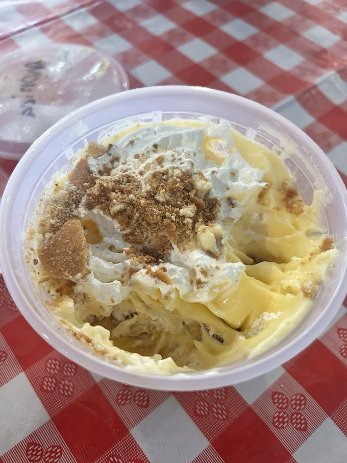 Banana pudding that whispers sweet nothings to your taste buds&mdash;the perfect finale to a barbecue symphony.