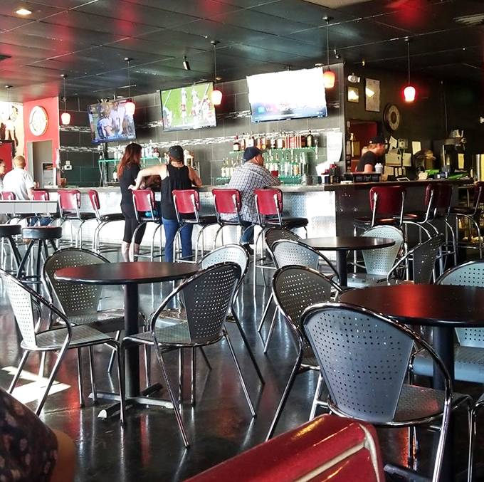 The bar where stories are shared, drinks are poured, and chrome stools have supported more Colorado bottoms than a ski lift.
