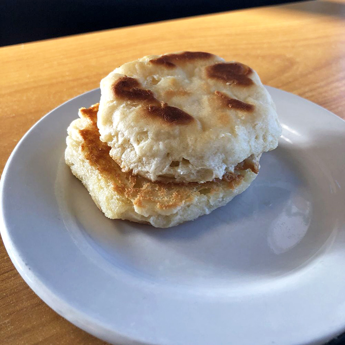 This isn't just a biscuit&mdash;it's Southern comfort in carbohydrate form, golden-topped and ready for whatever the day might bring.
