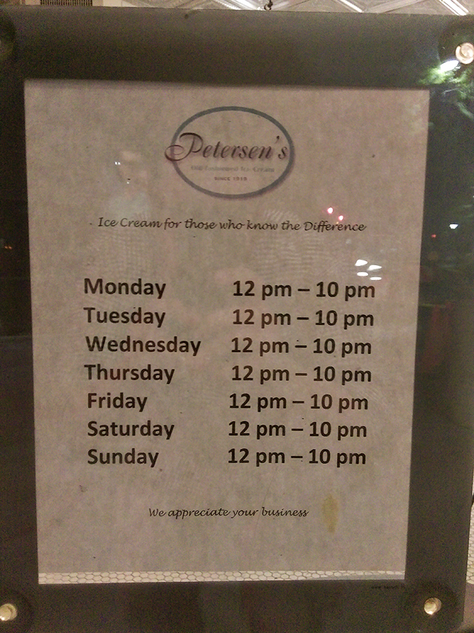"Ice cream for those who know the difference"&mdash;truer words were never spoken. And open every day until 10 pm because joy shouldn't keep business hours.