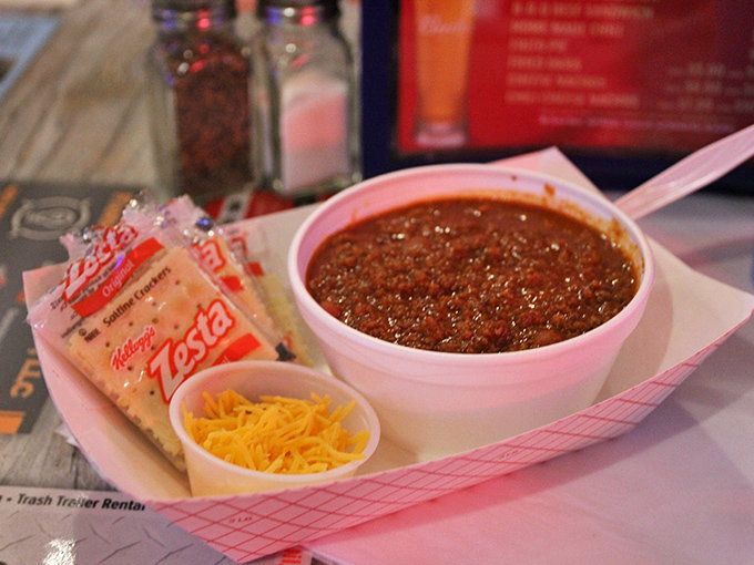 Homemade chili that would make your grandmother both jealous and proud. The perfect cold-weather companion to that legendary chicken.