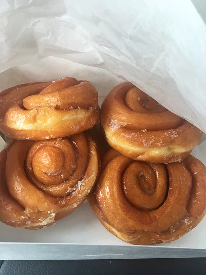 Cinnamon rolls that hypnotize with their perfect spirals. These aren't just pastries&mdash;they're edible works of art worth the sugar rush.
