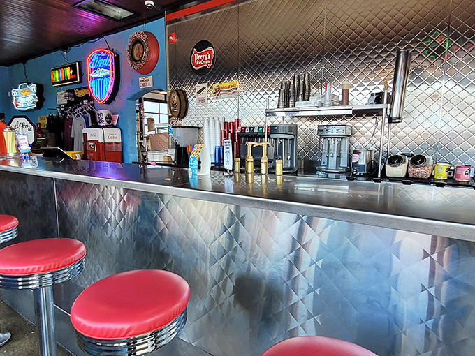 The counter&mdash;where solo diners become regulars, servers become friends, and the soda fountain harkens back to days when "social media" meant talking to strangers.