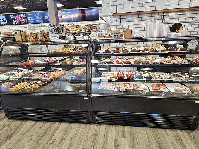 The display case &ndash; where willpower goes to die and "I'll just have one" becomes the biggest lie you'll tell yourself today.