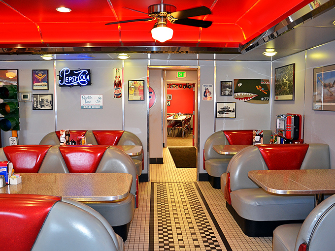 Red vinyl and chrome don't just define the d&eacute;cor&mdash;they frame conversations that couldn't happen anywhere else but in America's greatest democratic institution: the diner.