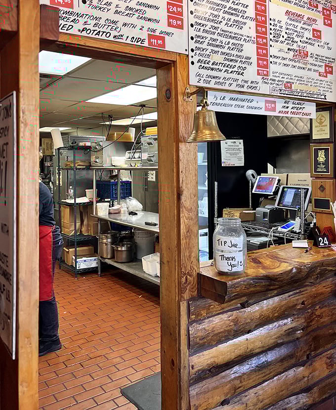 Behind the scenes where the magic happens. Like peeking behind the curtain at a meat magician's workshop&mdash;simple tools, extraordinary results.