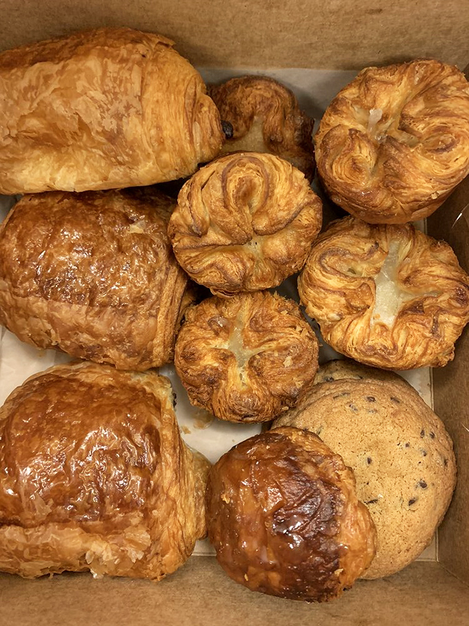 The baker's box of treasures &ndash; each pastry a different personality in this delicious ensemble cast. Choosing just one should be illegal.