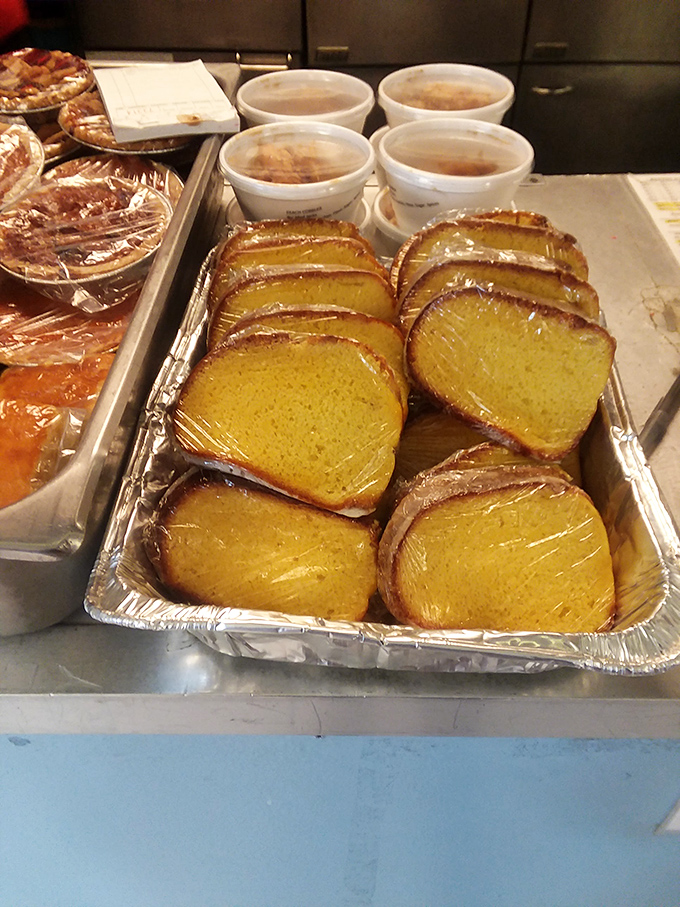 Homemade cornbread that straddles the line between cake and bread&mdash;sweet, moist, and the perfect ending to a seafood feast.