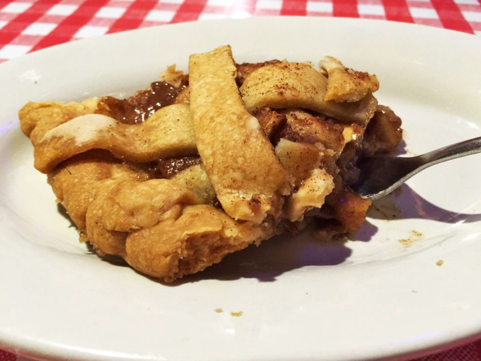 Homemade pie with a lattice top that's not just for show&mdash;it's the final act in a barbecue performance that deserves a standing ovation.