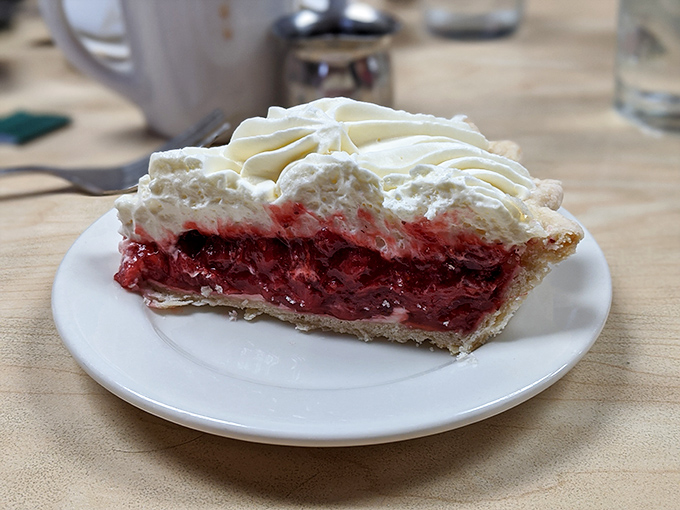 Behold: the reason people drive across town at inconvenient hours. This raspberry cream pie isn't just dessert&mdash;it's the grand finale your taste buds deserve.