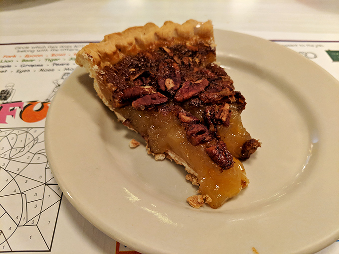 Pecan pie that strikes the perfect balance between gooey and crunchy&mdash;the kind that makes you consider ordering a second slice before finishing the first.