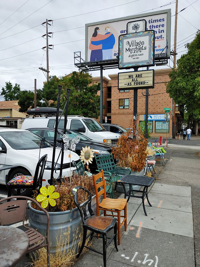 The sign says it all – "We Are All As Found." A philosophy for both the merchandise and the people who discover their perfect match inside.