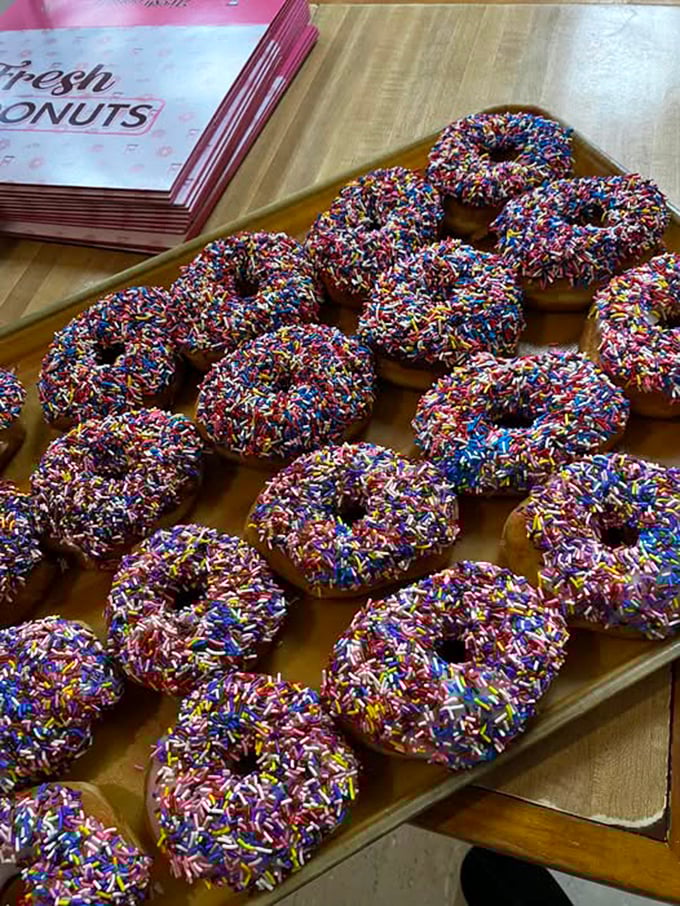 The storefront may be humble, but what happens inside is nothing short of magical. Like Willy Wonka, but with better donuts. 