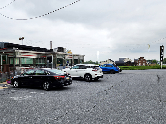 From the parking lot, you can almost hear the clatter of plates and smell the coffee brewing &ndash; the prelude to a meal that feels like coming home.