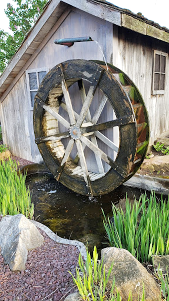 The gentle turn of this waterwheel represents everything Essenhaus stands for&mdash;traditional methods moving at a pace that allows you to savor life's simple pleasures.