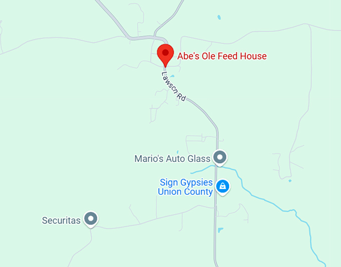 16. abe's ole feed house map