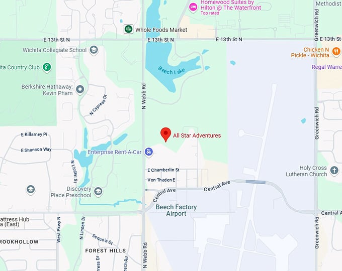 16. all star adventures map