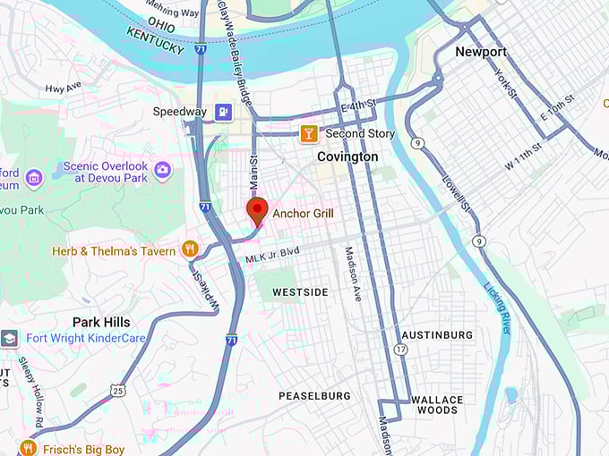 16. anchor grill map