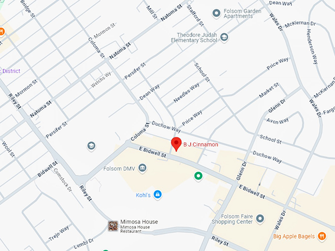 16. b j cinnamon map