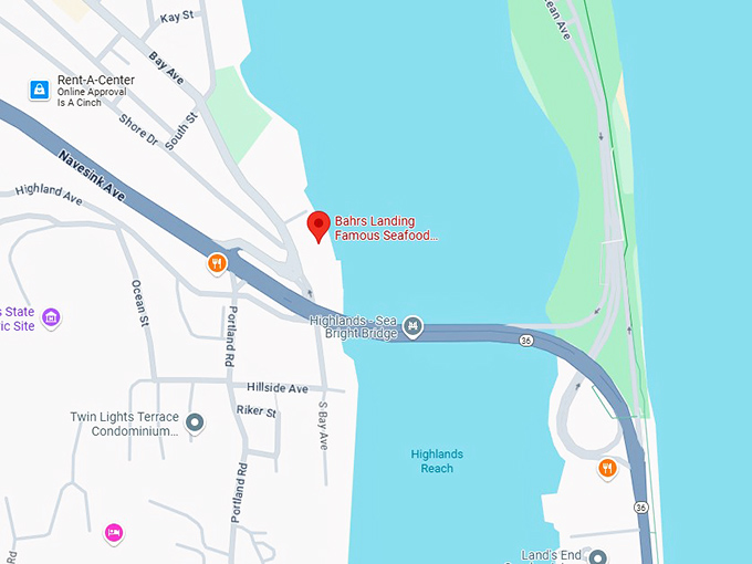 16. bahrs landing famous seafood restaurant & marina map