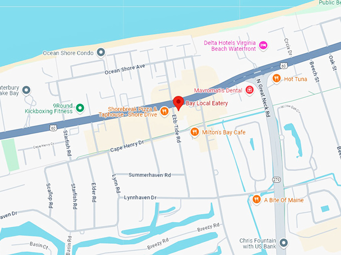 16. bay local eatery map