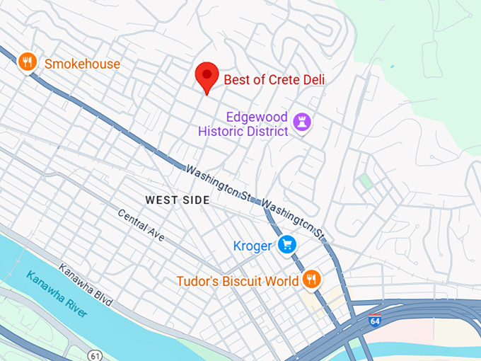 16. best of crete deli map
