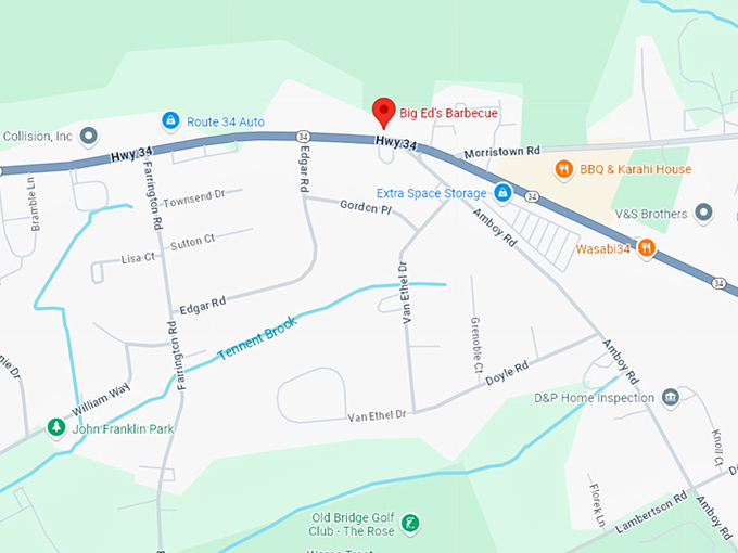 16. big ed's barbecue map