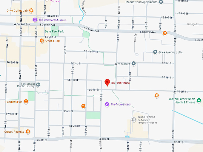 16. blu fish house map