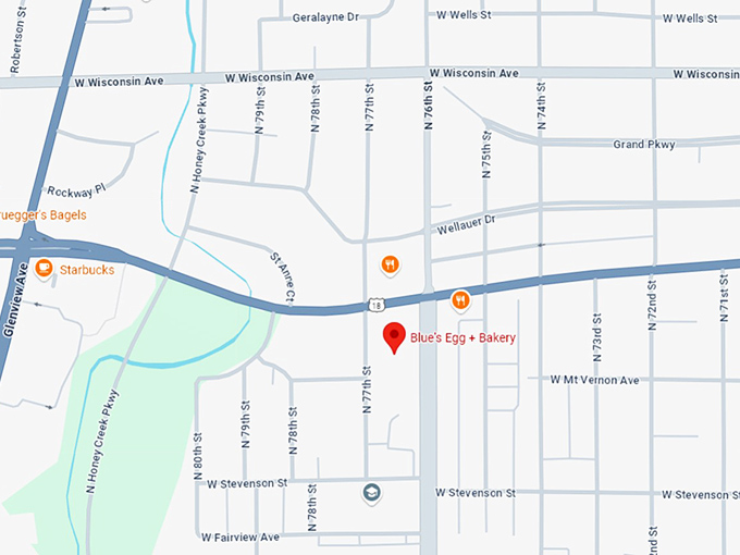 16. blue's egg + bakery map