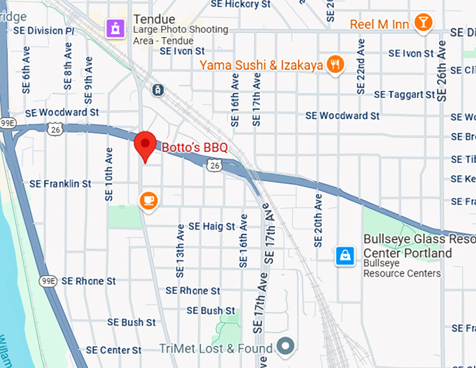 16. botto&rsquo;s bbq map