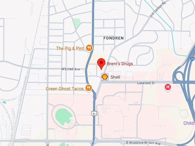 16. brent's drugs map