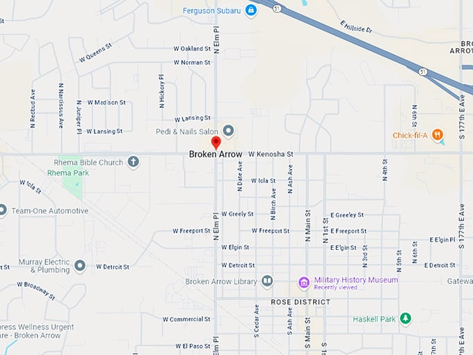 16. broken arrow map