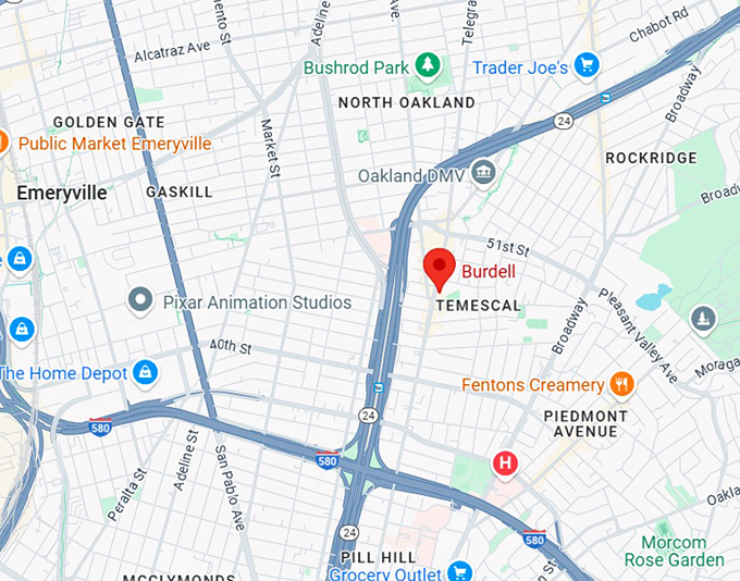 Where: 4640 Telegraph Ave, Oakland, CA 94609