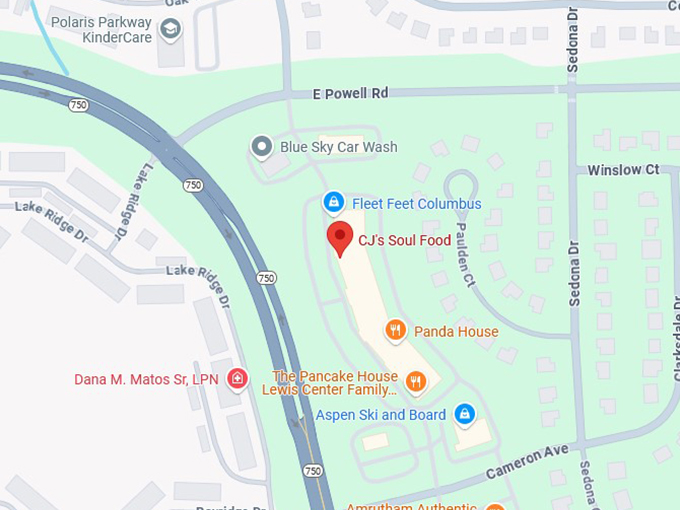 16. cj's soul food map