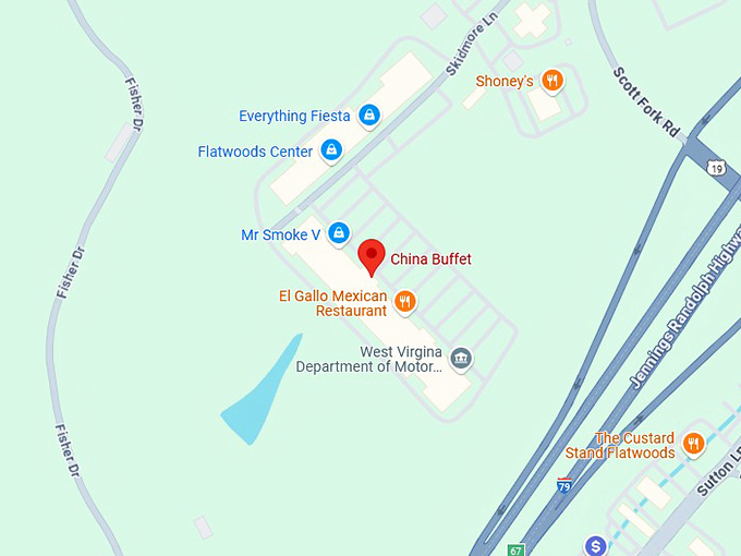 16. china buffet map