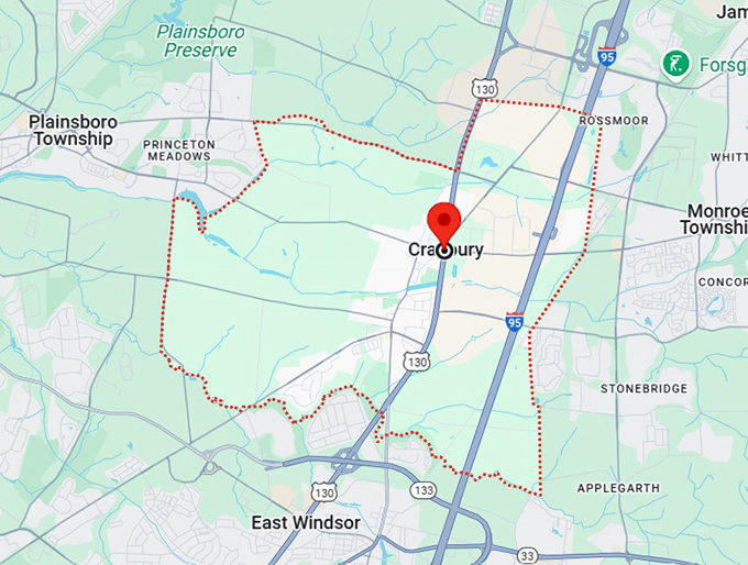 Where: Cranbury, NJ 08512