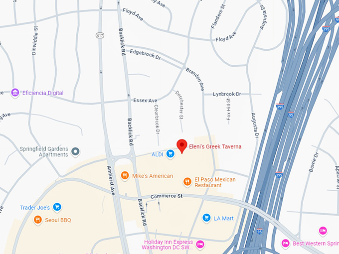 16. eleni's greek taverna map