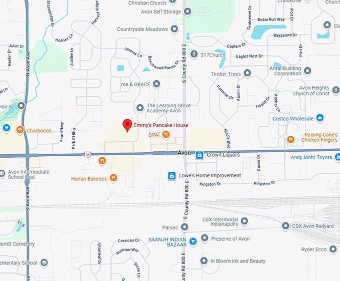 16. emmy&rsquo;s pancake house map
