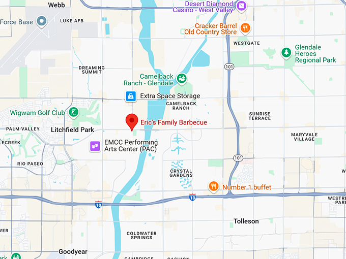 16. eric's family barbecue map