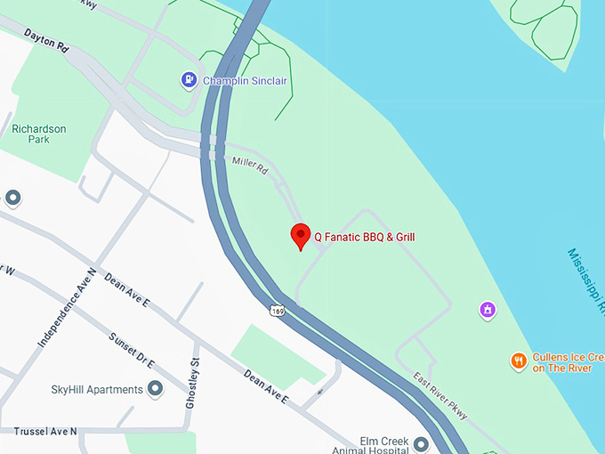 16. fanatic bbq & grill map